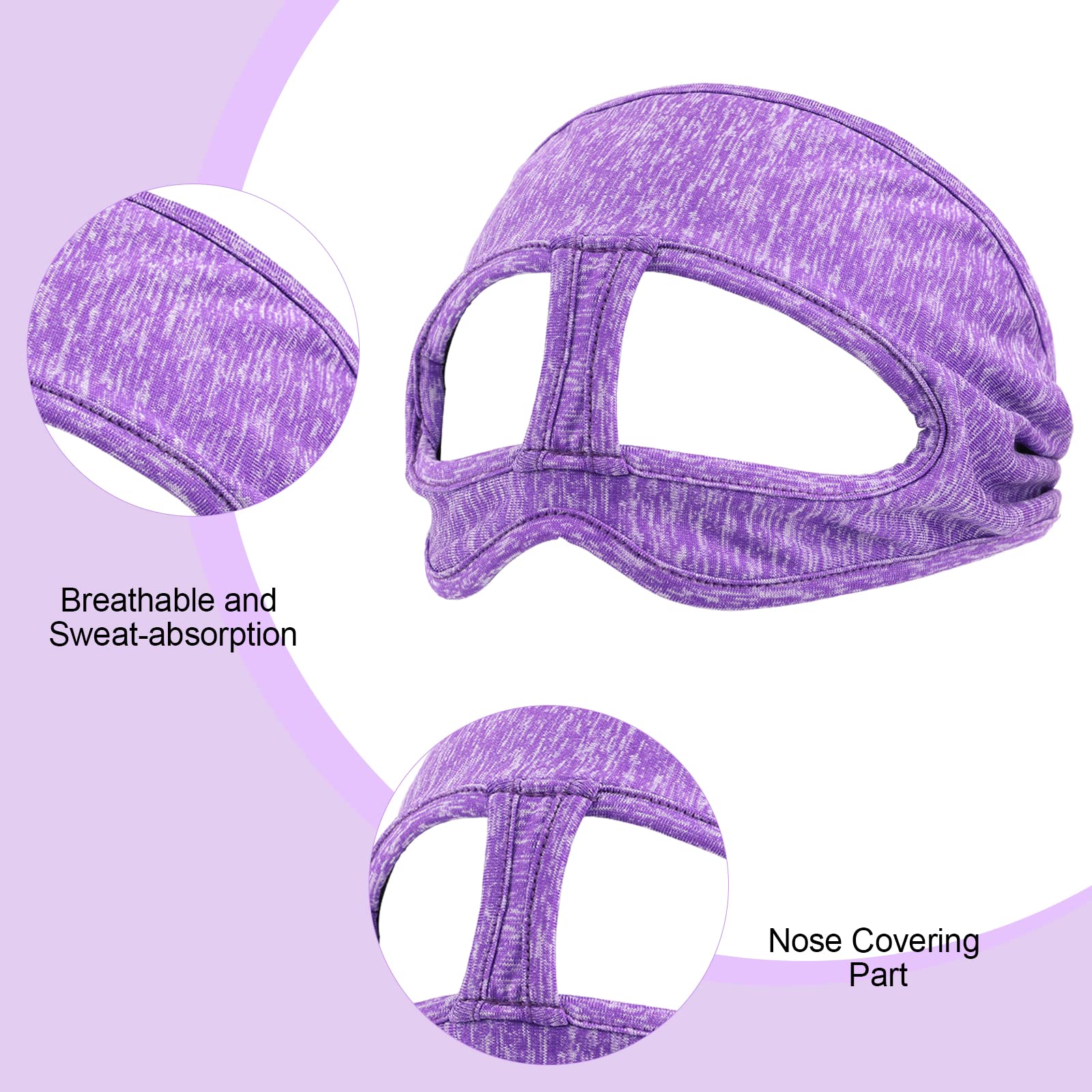 3 Packs VR Eye Mask Cover Breathable Sweat Band for Virtual Reality Game, Home Party Supplies