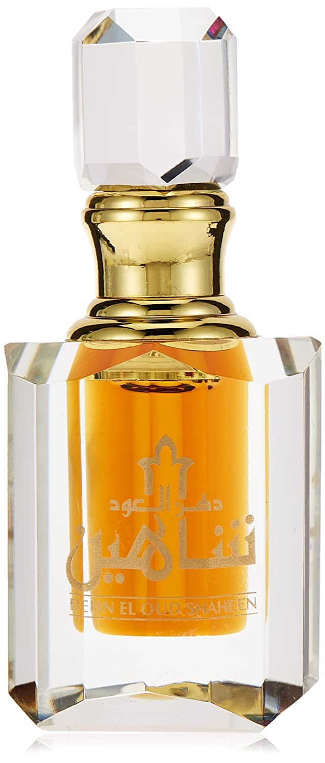 Dehn El Oud Shaheen 6mL | Alcohol Free and Natural Oudh Attar | Oudh Wood (Agarwood) Sourced from Indonesia and Cambodia | Perfume Oil for Men and Women | by Fragrance Artisan Swiss Arabian of Dubai