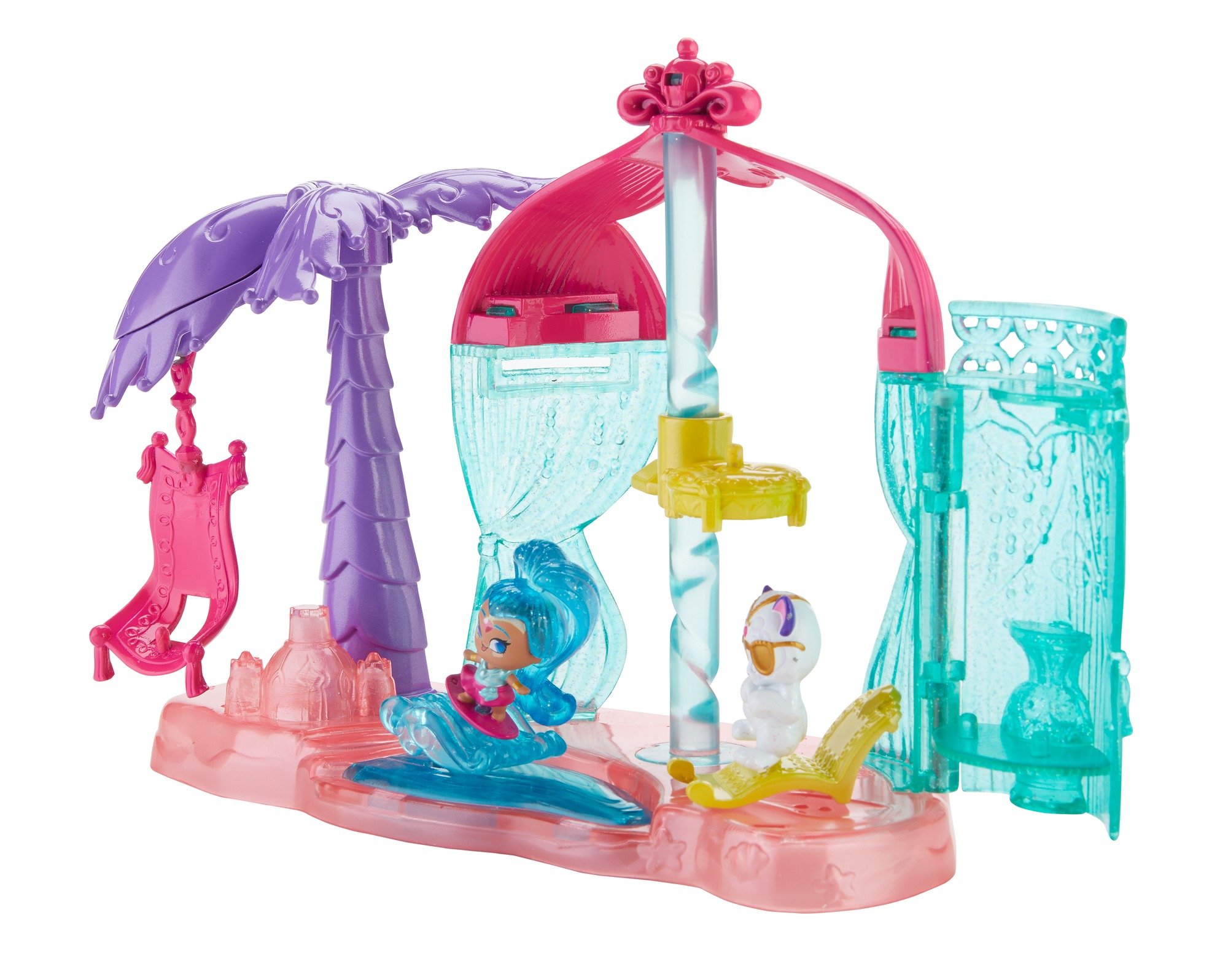 Fisher-Price Nickelodeon Shimmer & Shine, Teenie Genies, Genie Beach Playset