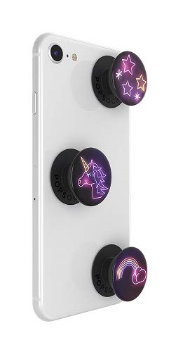PopSockets PopMinis: Mini Grips for Phones & Tablets (3 Pack) - Neon Dream
