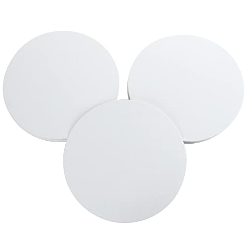 Acrux7 Cake Boards 10 inch Round, 50 Pack White Cardboard Cake Rounds, Disposable Cardboard Circles Base for Cake Pizza Decorating