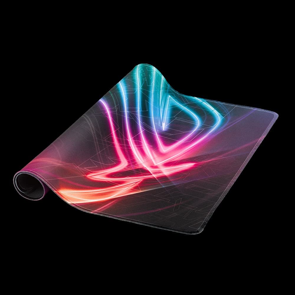 ASUS Rog Strix Edge Vertically Orientated Gaming Pad with Anti Fray Stitching