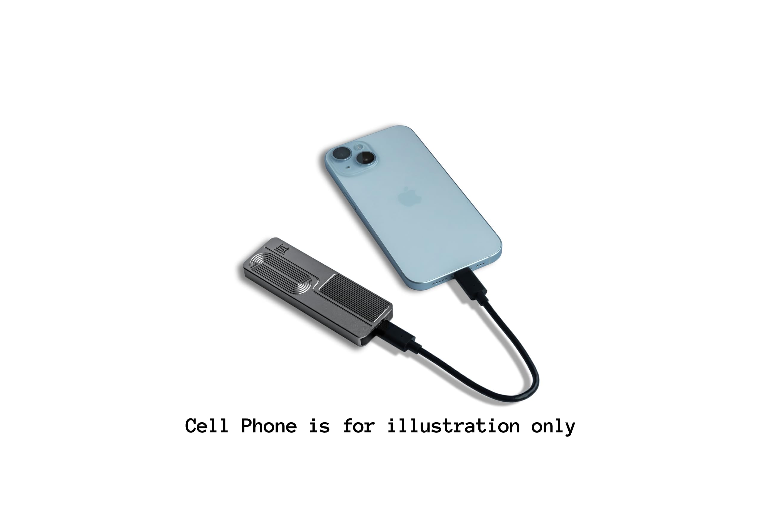 512GB Ultra Speed Portable SSD (PCIe NVMe 4.0, USB-C 3.1 Gen2 Type C, Up to 1050MB/s, Only 2.8 oz, Built w/Kingston, Micron, Crucial) External Hard Drive for iPhone 15, PC, Mac, PS4, Camera