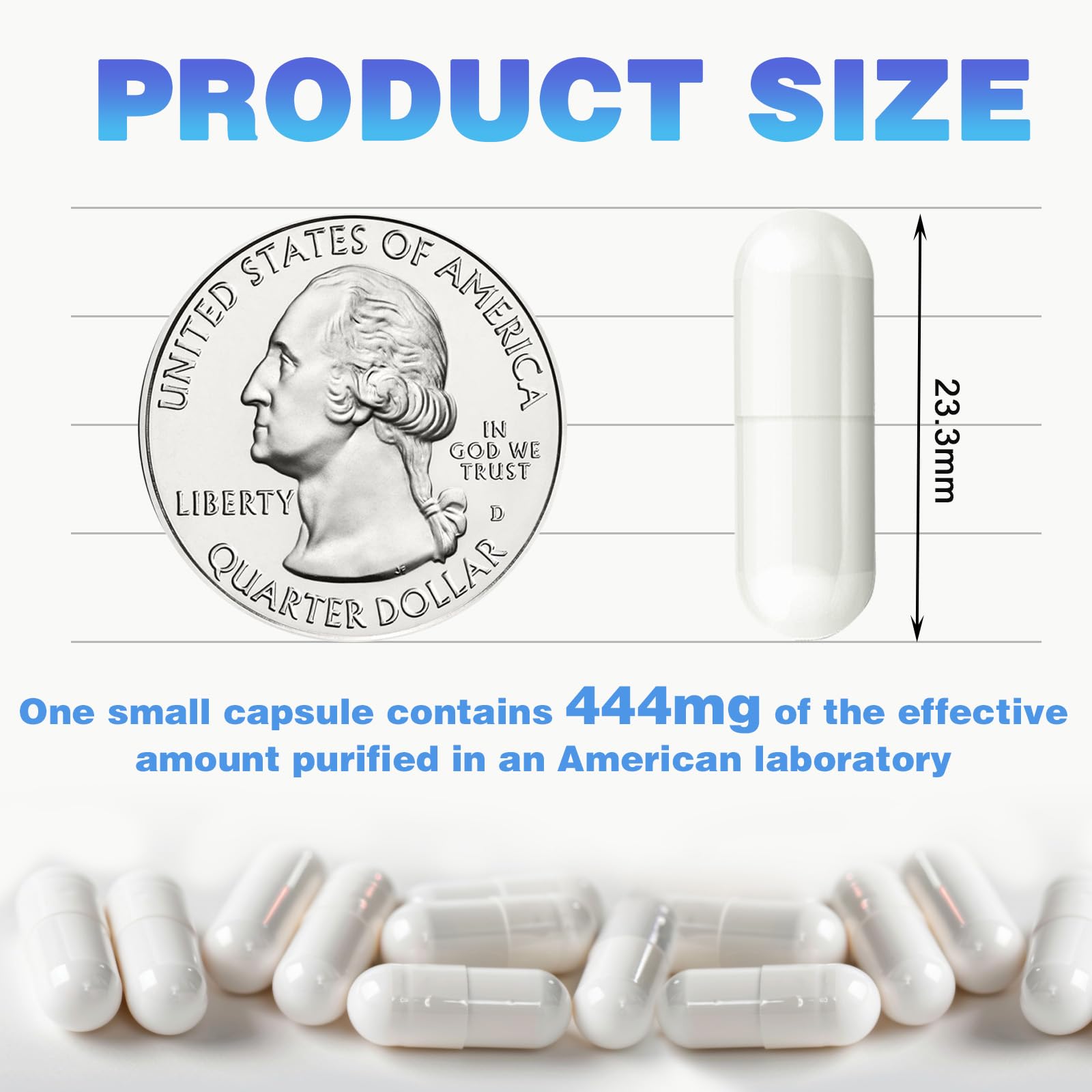 444MG Phenbenlap 99.99% Laboratory Purity 90 Capsules