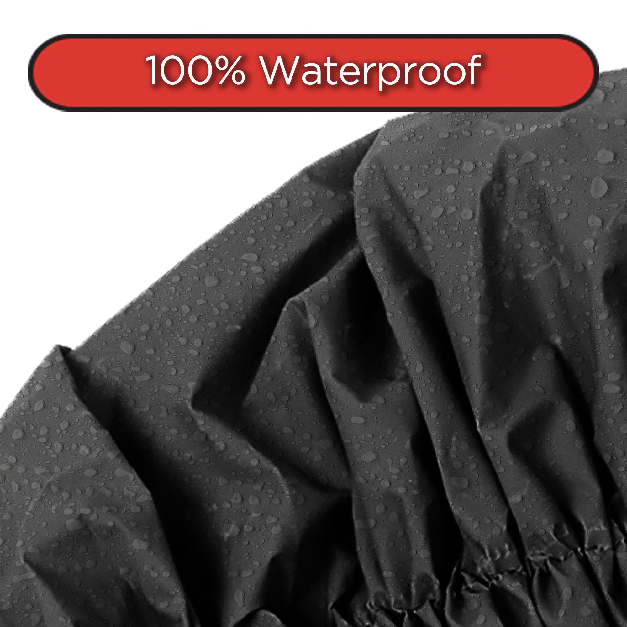 Donna Premium Collection Super Jumbo Shower Cap 2 Packs (Black)