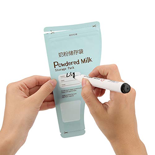 Baby Milk Powder Bag, 30 PCS Portable Baby Feeding Milk Powder Storage Bags Disposable Milk Powder Pouches