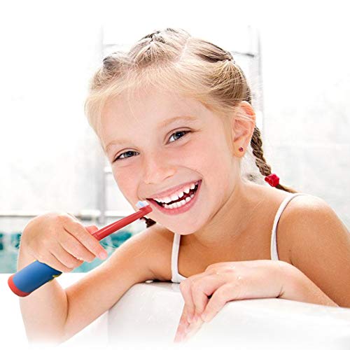 WuYan 8pcs Kid's Toothbrush Head, Children Replacement Brush Heads for Braun Electric Rechargeable Toothbrush Compatible Professional Care, Advanced Power