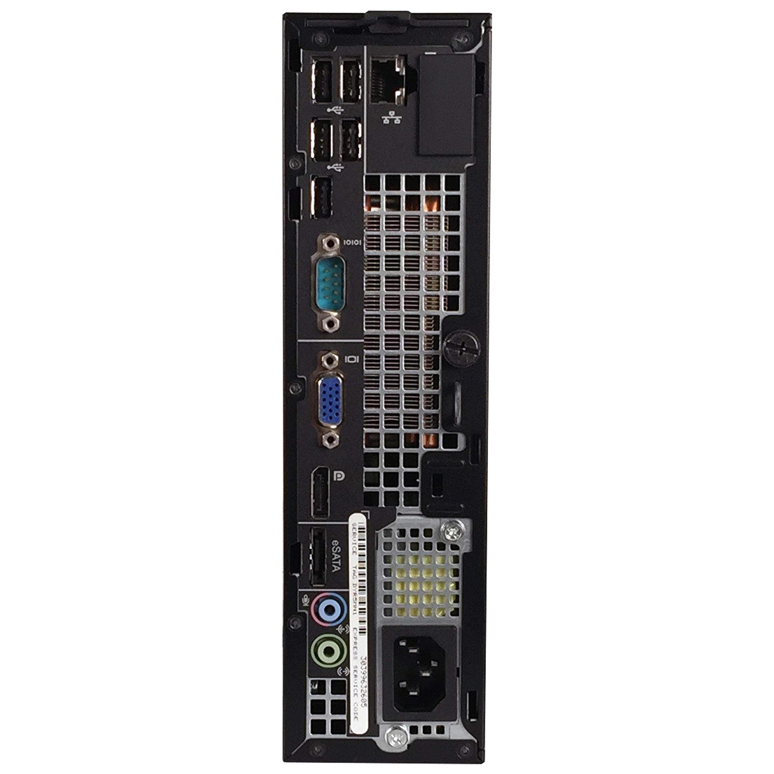 DELL Desktop Computer Package with 22in Monitor, Intel Core 2 Duo 3.0G, 8G DDR3, 512G SSD, VGA, DP, Windows 10, 64 bit-Multi Language Support-English/Spanish/French(C2D)(Renewed)