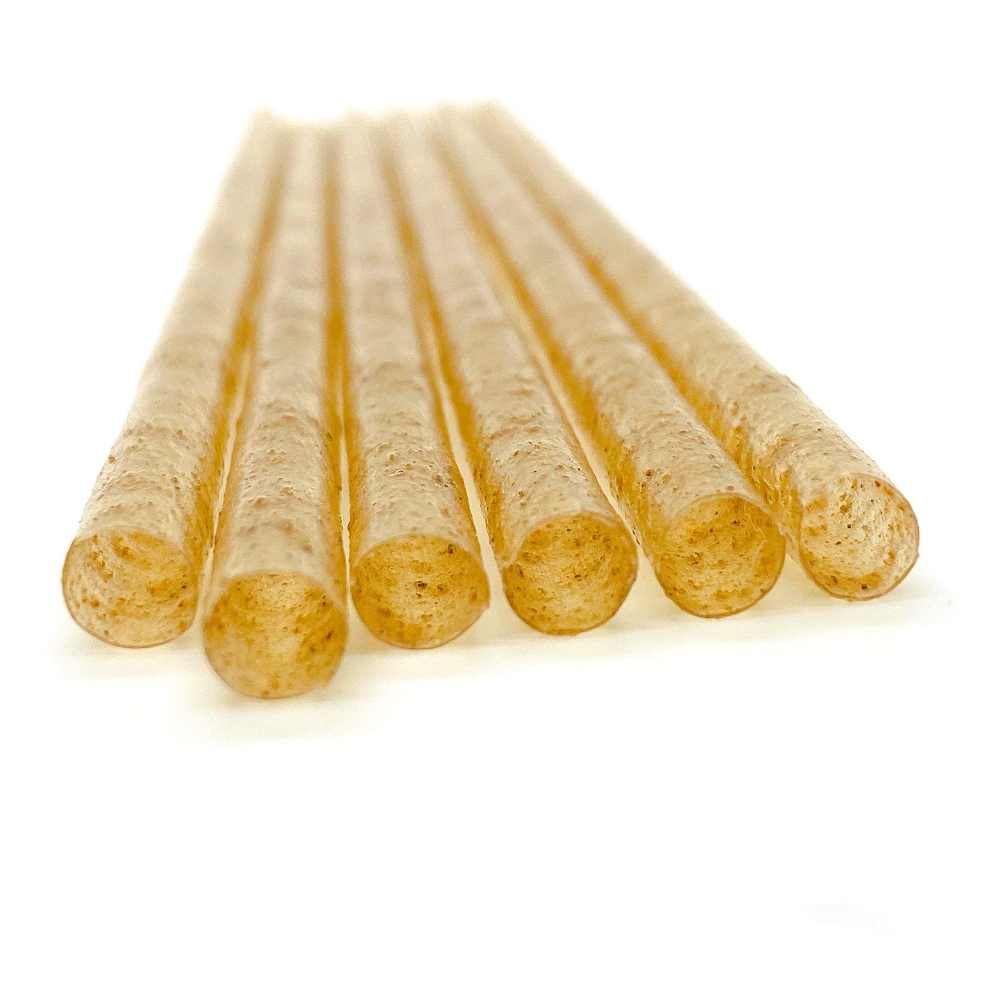 250 Pack Agave Fiber Straws Unwrapped Bio Preferred, Eco-Friendly, Alternative to Plastic Straws & Paper Straws, Plant Based
