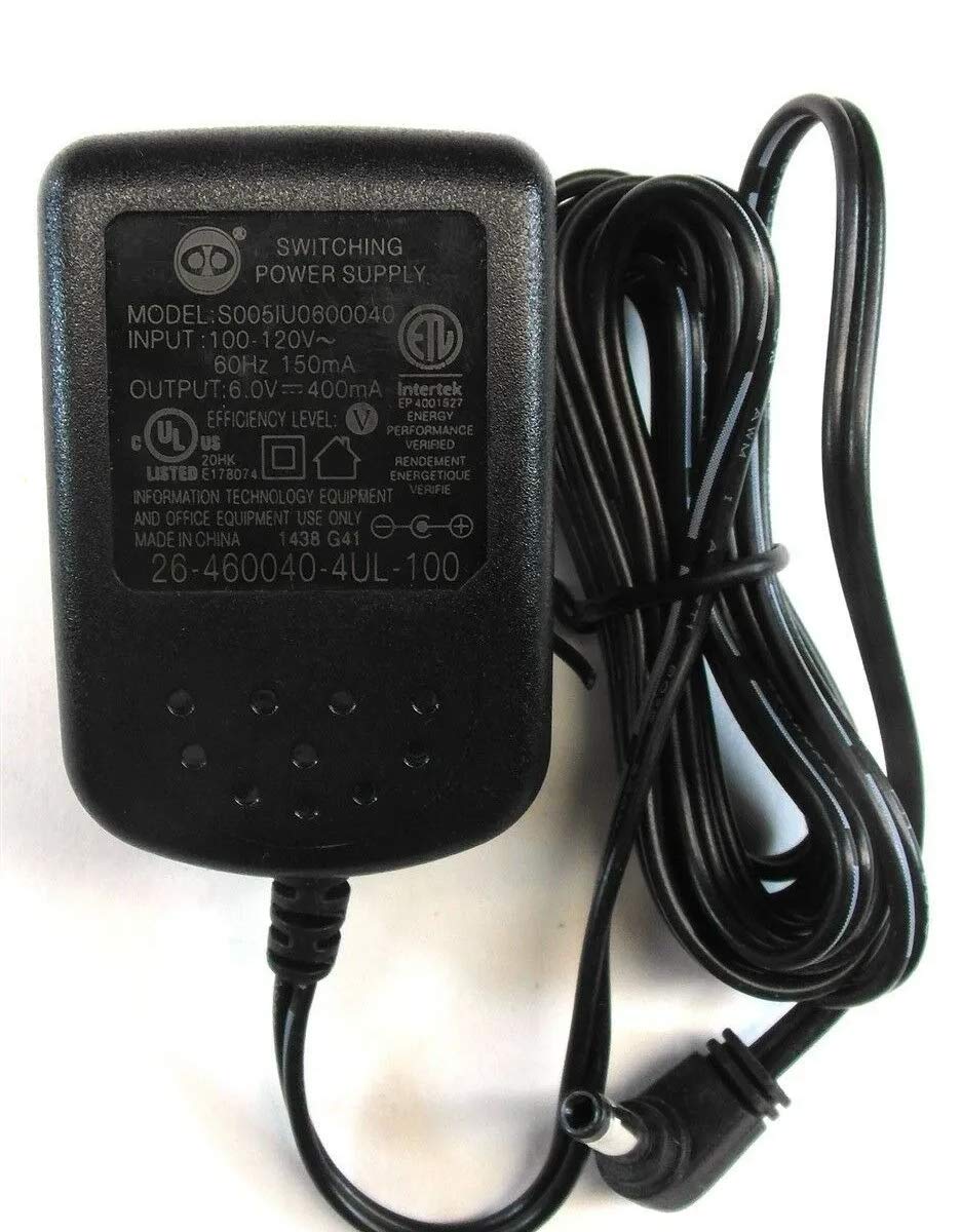 At&t AC Power Adapter S005IU0600040 6.0V 26-360040-4UL-100