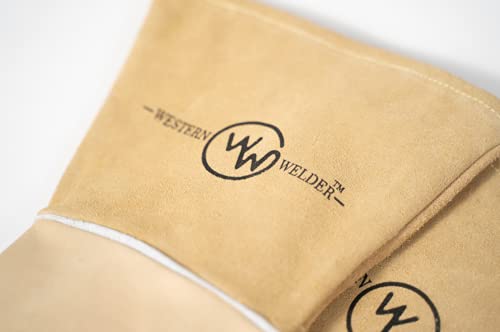 Western Welder Outfitting - Stick Welding Gloves | Heat-Resistant, Gloves (Medium)