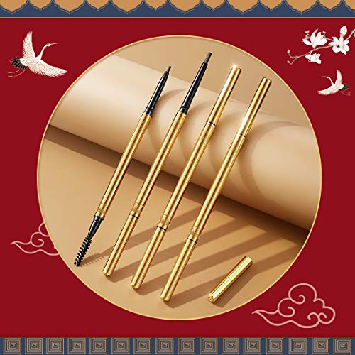 ZEESEA [Palace Identity] Eyebrow Pencil，Makeup Infallible Long-Lasting Eyebrow pencil, Ultra-Fine Felt Tip, Quick Drying Formula, Derived from Oriental Aesthetics