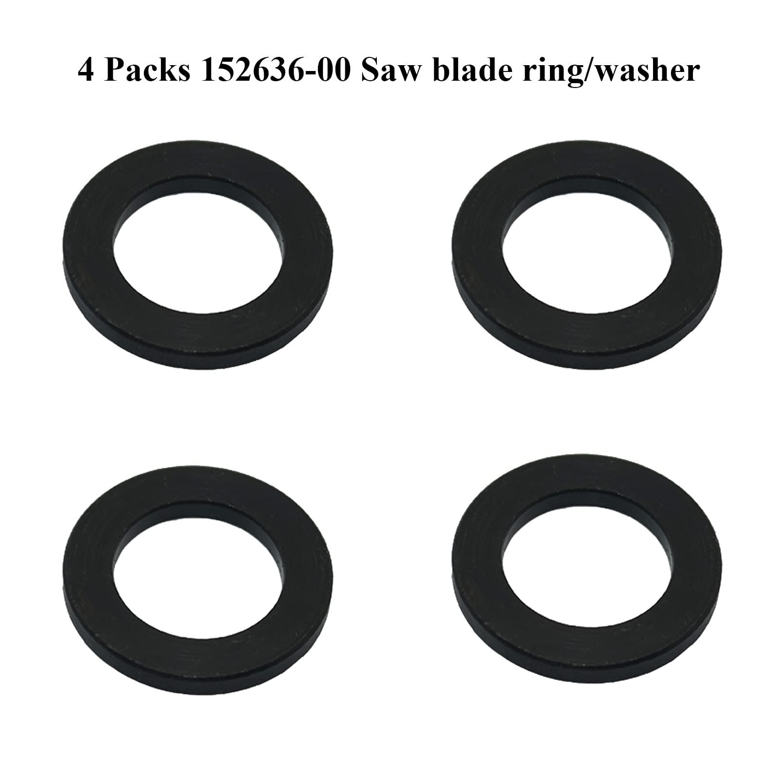 4 PCS 152636-00 Miter Saw Blade Adapter Ring, Miter Saw Replacement Parts, Fits DW718, DWS780, 3660, 3680, DW704, DW705