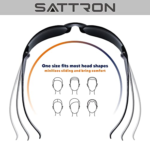 24 Pack of Tinted Safety Glasses (Protective Safety Sunglasses) Ploycarbonate Dark Smoke Lenses for UV Protection, Scratch & Impact Resistant, Perfect for Construction, Outdoor Work, Shooting and More