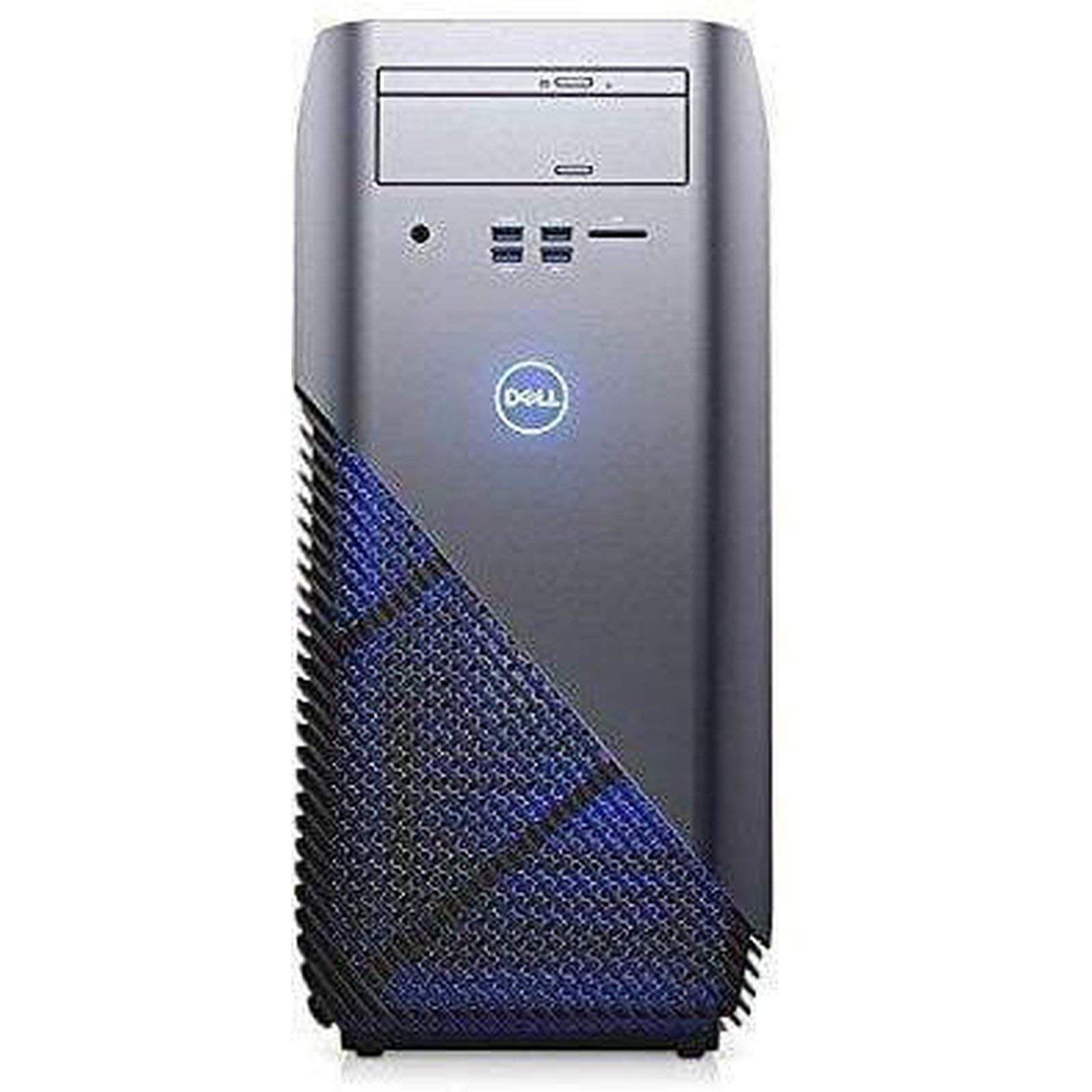 Dell i5675-A933BLU-PUS Inspiron Desktop - AMD Ryzen 5 1400-8GB Memory - AMD Radeon RX 570-1TB Hard Drive - Recon Blue
