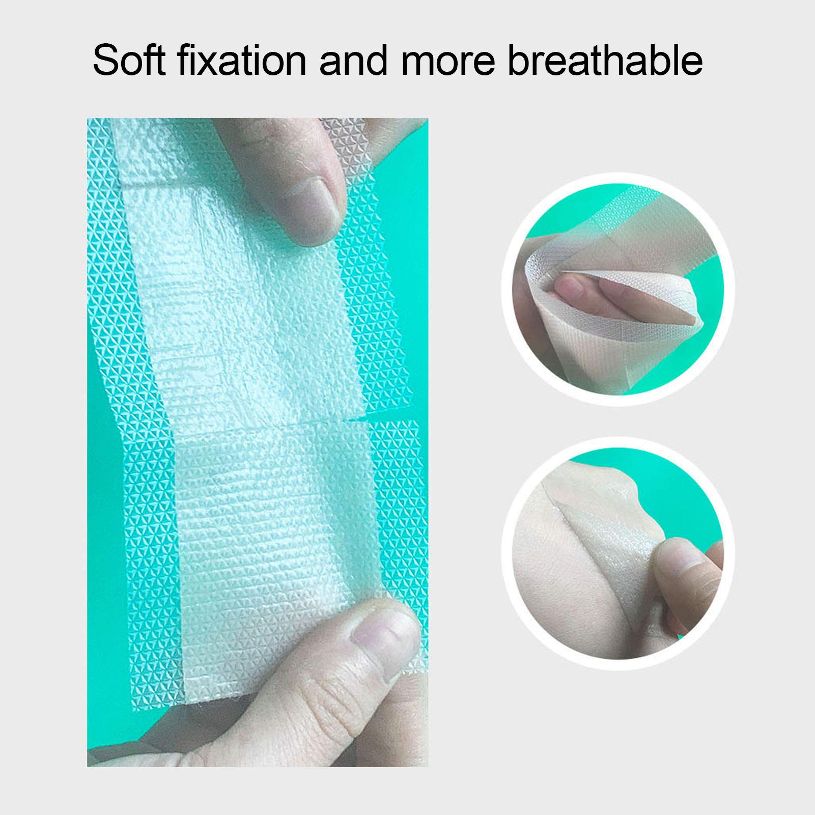 ZJchao Ear Corrector, 4 X 50cm Silicone Newborn Baby Ear Aesthetic Correctors Kids Infant Protruding Ear Patch Stickers Infant Protruding Ear Patch Stickers for Babies with Protruding Ears