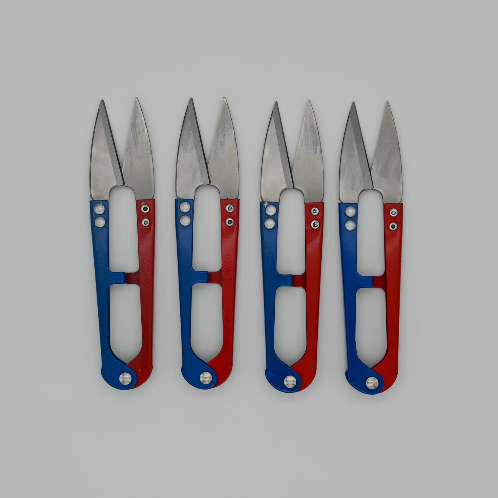 4pcs U-Shaped Scissors for Crafting, Sewing