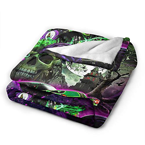 LBHL.H0me5 Flannel Blanket Truck_Grave Super Soft Throw Blanket Fleece Blanket for Bed Sofa 50"x40"
