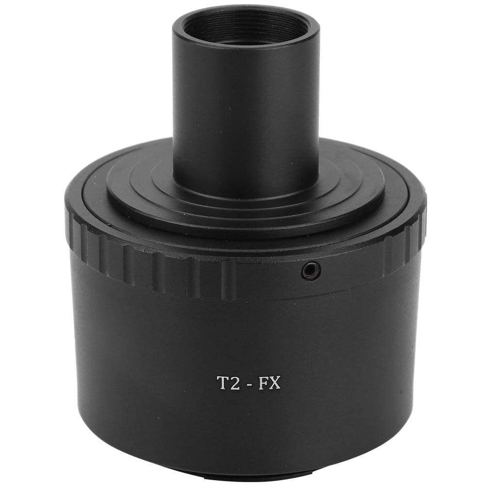 Microscope Adapter Ring,T2-FX Metal Adapter Ring for 23.2mm T Mount Microscope to for FX Mount Camera