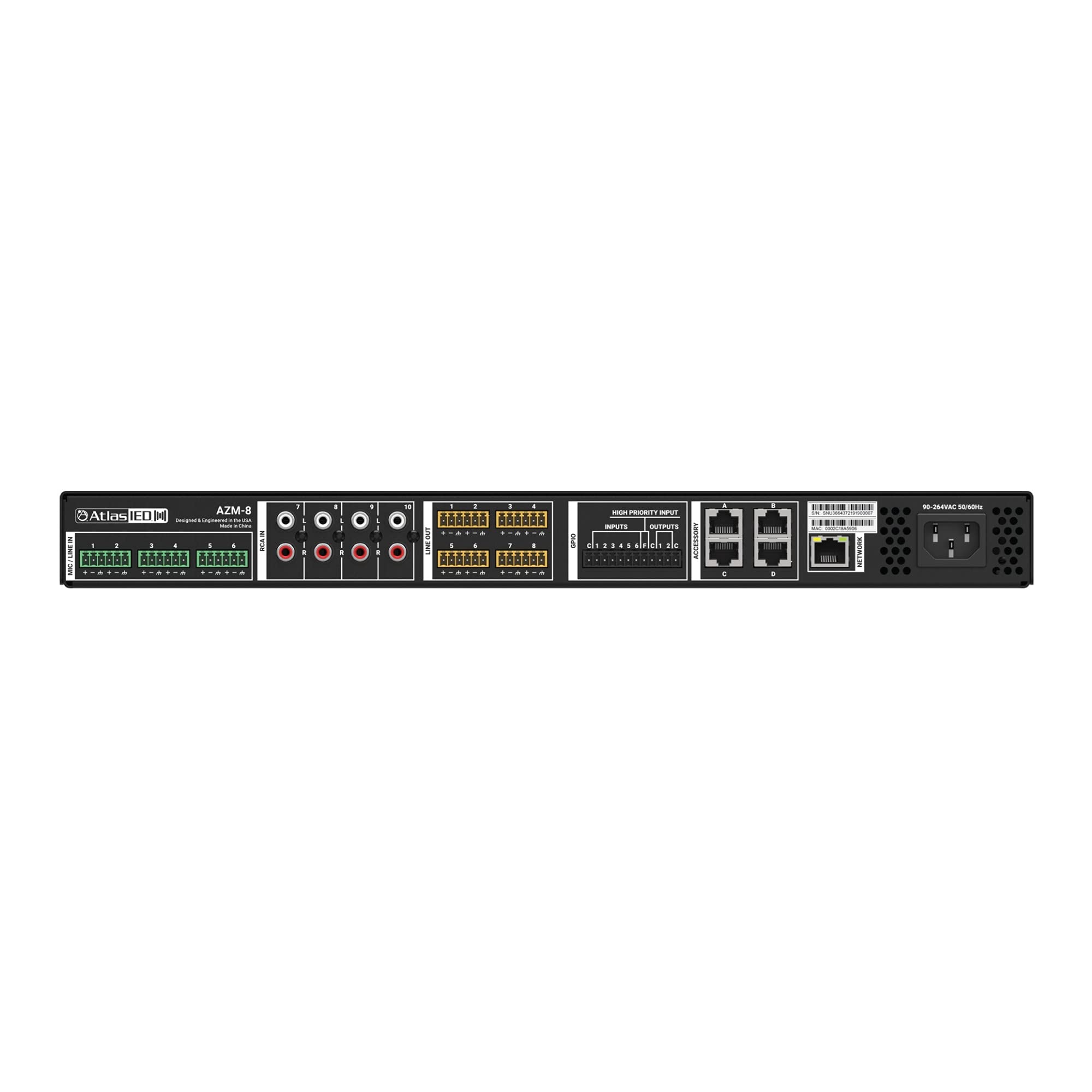 Atmosphere 8-Zone Audio Processor