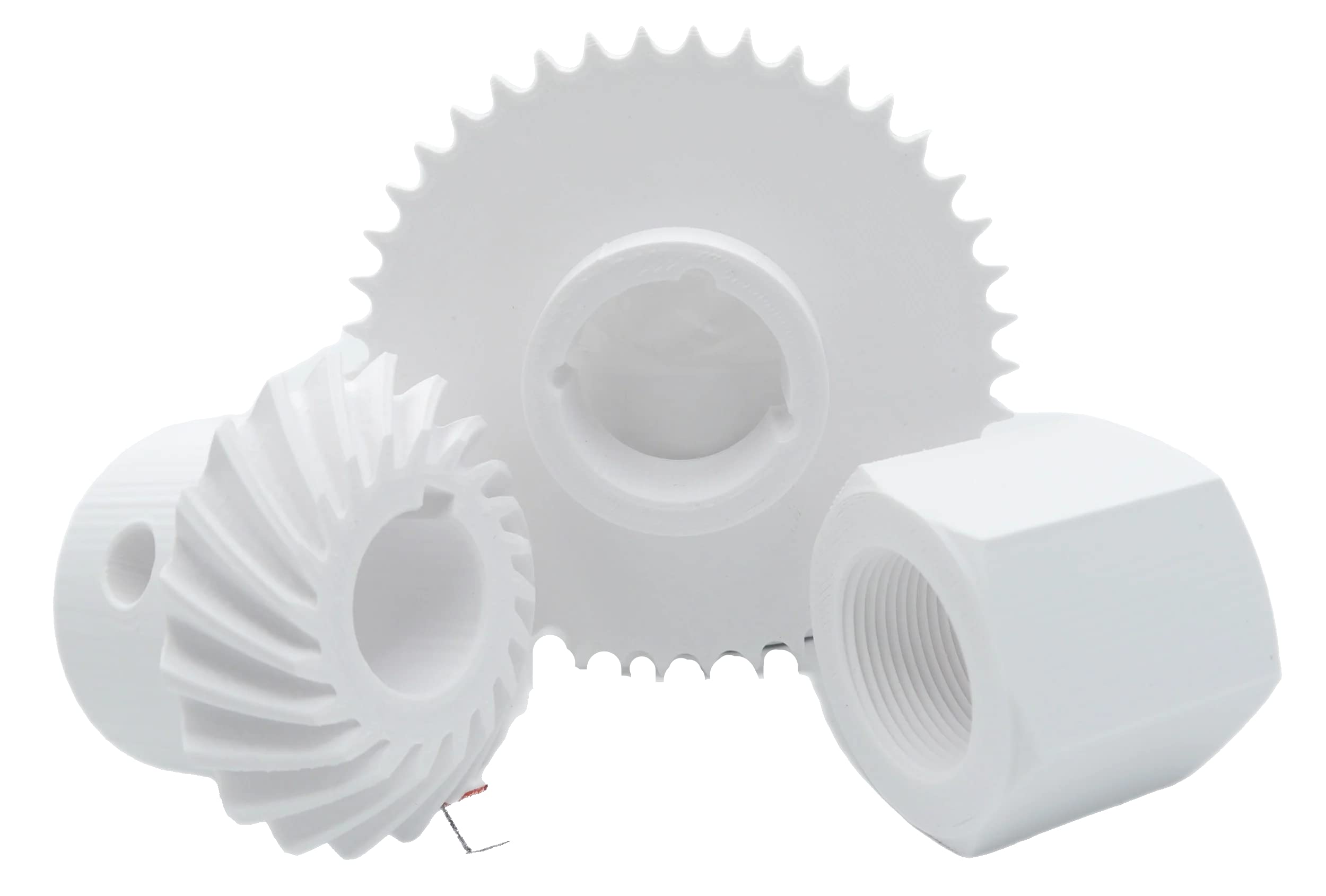 Atomic Filament Bright White 3D Printer PLA Filament 1.75 mm | Dimensional Accuracy 99% Probability +/- 0.02mm | 3D Printer Accessories | Fit Most FDM Printer | 1kg - 2.2lbs