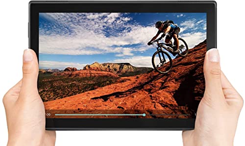 Lenovo Tab 4 10 Plus 10.1" FHD+ (1920x1200) Android Tablet (8-Core Processor, 4G-LTE AT&T Unlocked, 2GB RAM, 32GB eMMC) Kids Mode, Full HD Touchscreen, WiFi, Bluetooth, Dolby Atmos Audio, Black