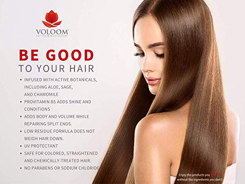 VOLOOM Very Airy Knot A Problem Leave in Hair Conditioner and Detangler Spray and Vent Brush Kit. Infused with ProVitamin B5, Amino Acids, and Botanical Extracts. (Detangler Conditioner)
