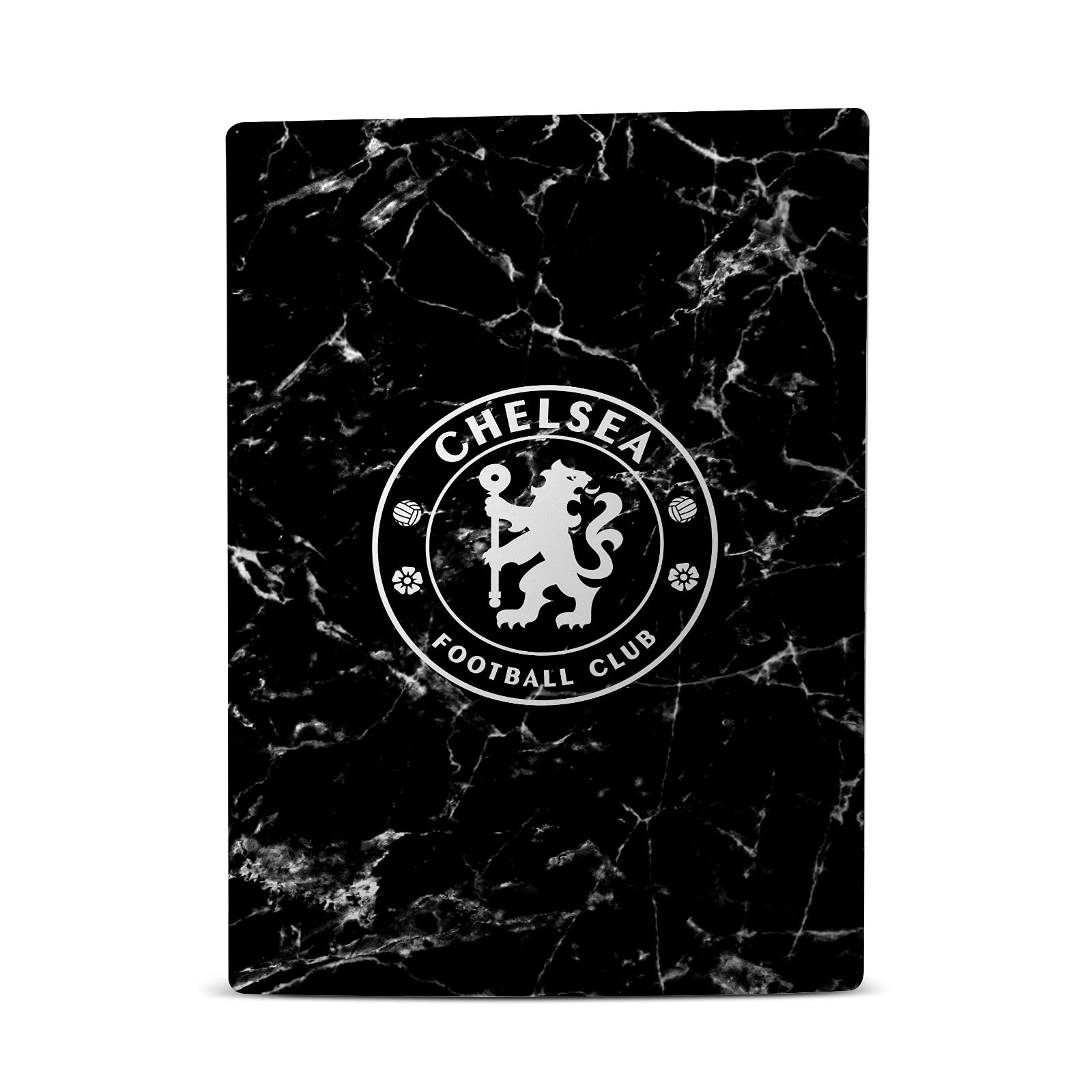 Black Marble Mixed Logo Matte Vinyl Faceplate Sticker Gaming Skin Case Cover Compatible with Sony Playstation 5 PS5 Disc Edition Console & DualSense Controller