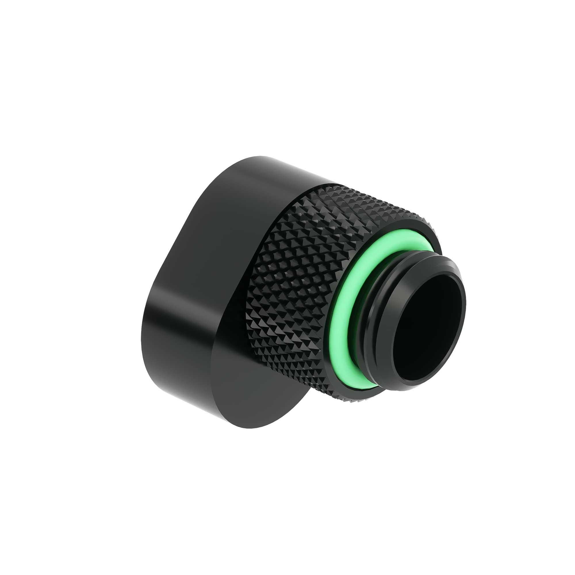 Barrow G1/4" 360 Degree Rotation Offset Adapter, Black