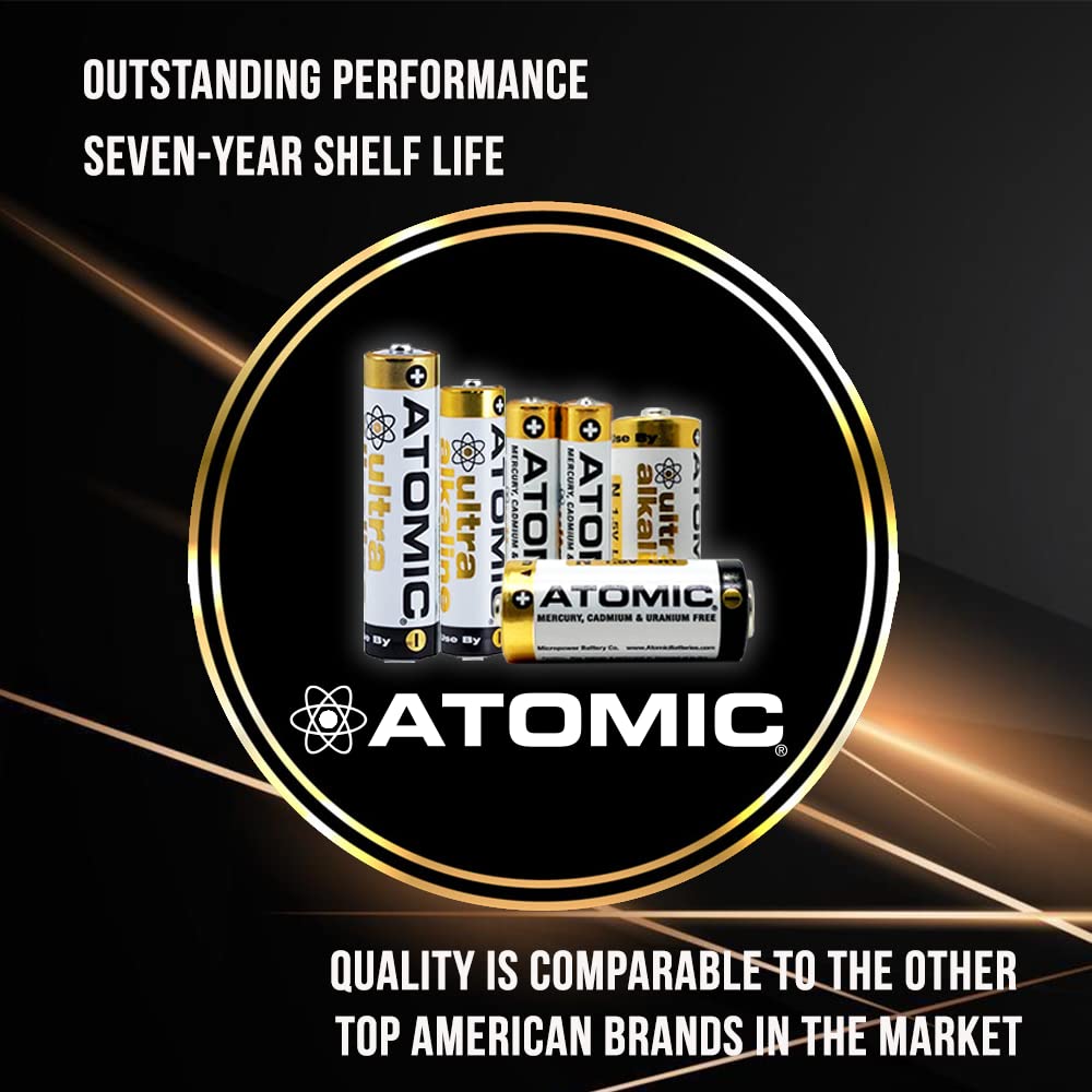 ATOMIC AA Battery 1.5V Ultra Alkaline LR6 AM3 (24 Batteries)