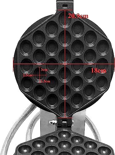 Bubble Waffle Maker, Commercial Waffle Maker, Electric Egg Cake Machine, Nonstick Electric Waffle Maker Machine, 30PCS Electric Egg Cake Machine, Temperature 50-250β