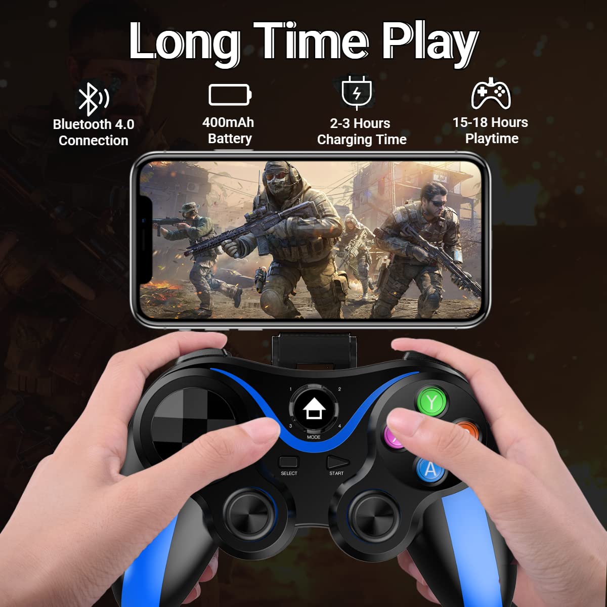 3/Controller for iOS Android (Blue)