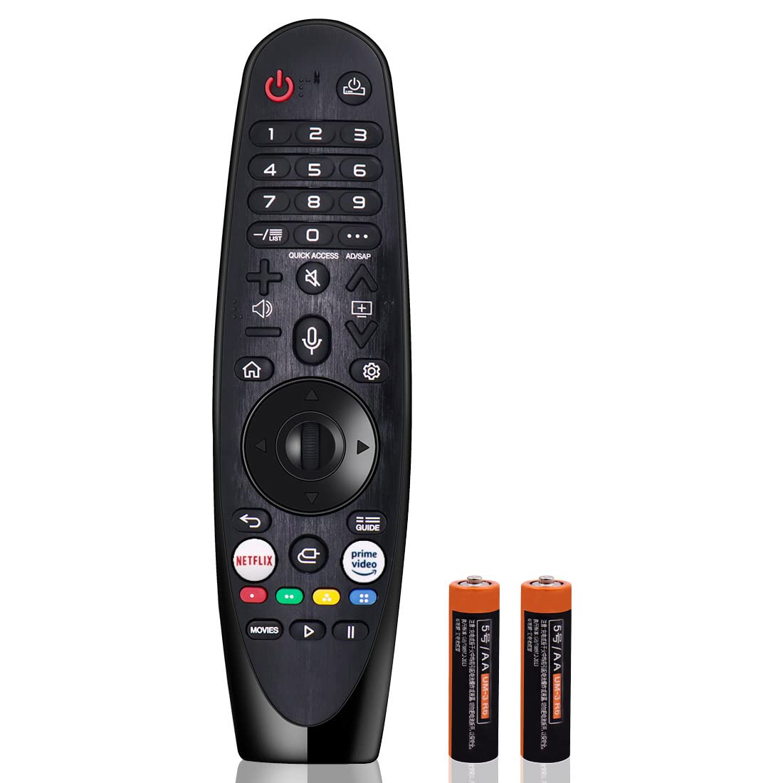 AN-MR19BA MR20GA Voice Magic Remote Control AKB75635305 AKB75855501 for LG 2019 Smart LED 4K UHD TV, Compatible with NanoCell UM69,UM71,UM72,UM73,UM74,UM75,UM76,UM80 Series