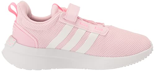 adidas Baby Racer TR21 Running Shoe, Clear Pink/Zero Metallic/Beam Pink, 6 US Unisex Infant