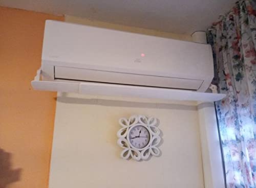 Adjustable Foldable Air Conditioner Deflector Confinement Air Deflector Outlet Air Wing Air Cooled Baffle Wind Direction Telescopic Windshield for Home