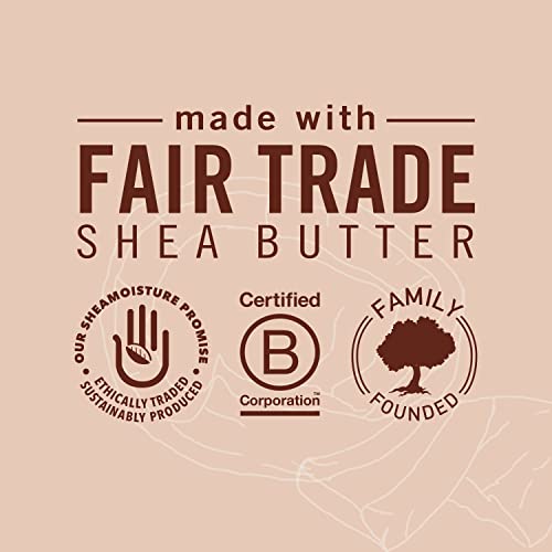 SheaMoisture Coconut Custard Curl Defining Cream - Make It Last Wash N' Go Primer, Enhancer & Detangler for Wavy & Curly Hair, Organic Shea Butter, 10.3 Oz