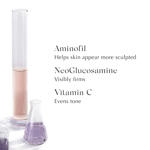 EXUVIANCE AGE REVERSE Total Correct + Sculpt Hydrating Antiaging Face Serum with Vitamin C, For fine lines and wrinkles, 1 fl. oz.