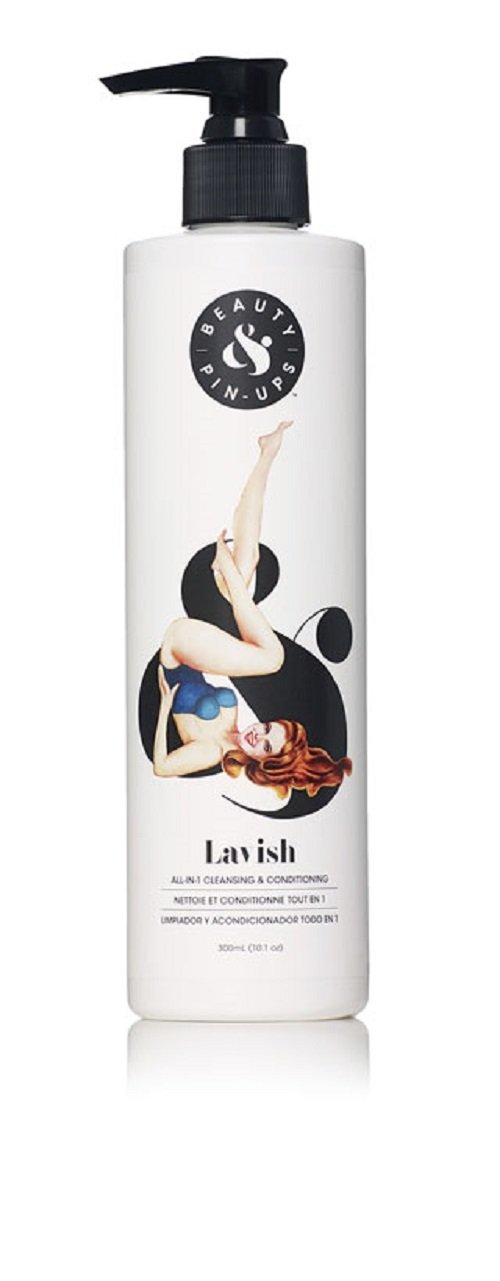 Beauty & Pin Ups Lavish All In 1 Cleansing and Conditioning, 10.1 Ounce