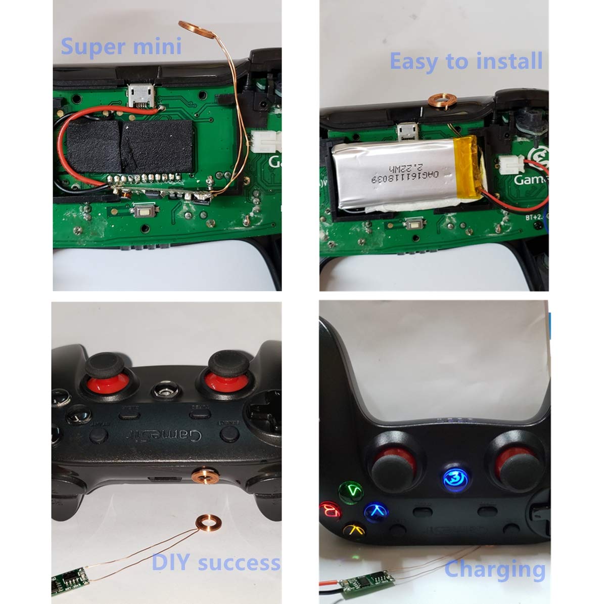 Wireless charging 8.7mm Coil 300mA Power Charger 5V Output (8.7mm Coil 300mA)