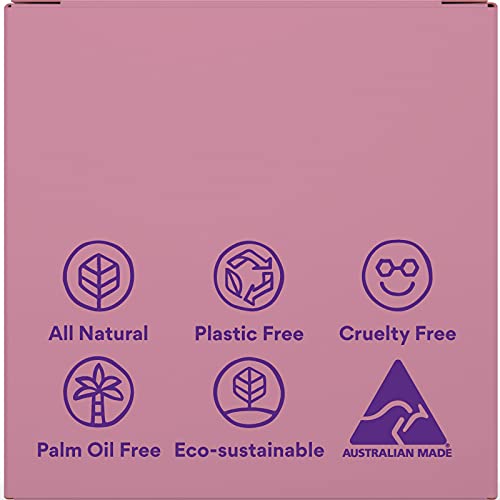 Beauty and the Bees Moroccan Mudd Shampoo Bar 100% Natural From Tasmania Australia with Leatherwood Honey and Bees Wax 125 grams