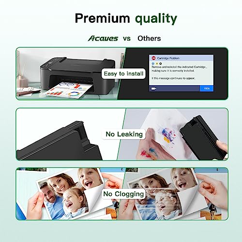 Acaves 950XL 951XL Combo Pack High Yield Replacment for HP 950 951 Ink Cartridges Work with HP OfficeJet Pro 8100 8110 8600 8610 8615 8616 8620 8625 8630 8640 8660 Printers, 4 Pack, XX-Large