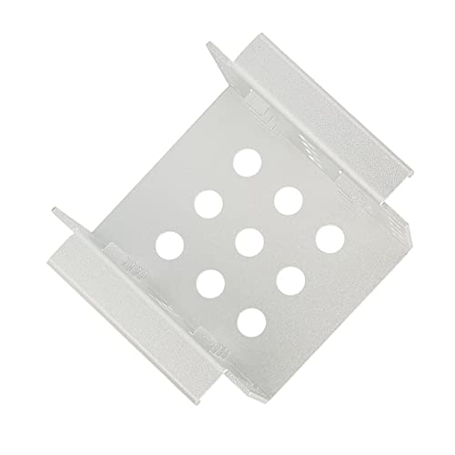 2.5in HDD Mounting Rack, SSD Mounting Bracket SSD HDD Metal Mounting Bracket, Mounting Adapter for Quad 2.5in HDD/SSD(Silver)
