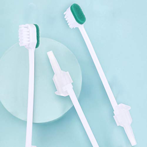 wellgler Oral Care Single Use Suction Swab Toothbrush(20pcs)