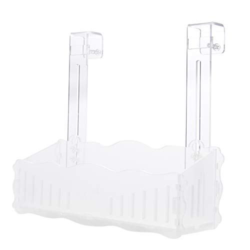 POPETPOP Fish Tank Aquarium Planter Fish Tank Plant Holder Aquarium Planting Cup Transparent Aquatic Plant Cup Aquarium Shelf for Aquarium Home Dorm Store Supplies