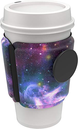 PopSockets PopThirst Cup Sleeve, Drink Holder, Koozie - Blue Nebula
