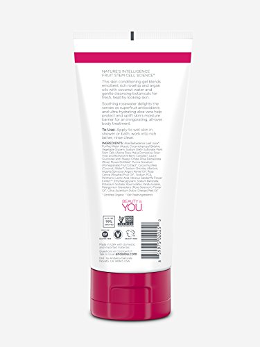 Andalou Naturals 1000 Roses Soothing Shower Gel, 8.5 Ounce