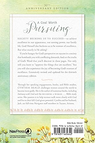 Becoming a Woman of Excellence 30th Anniversary Edition (Bible Studies: Becoming a Woman)