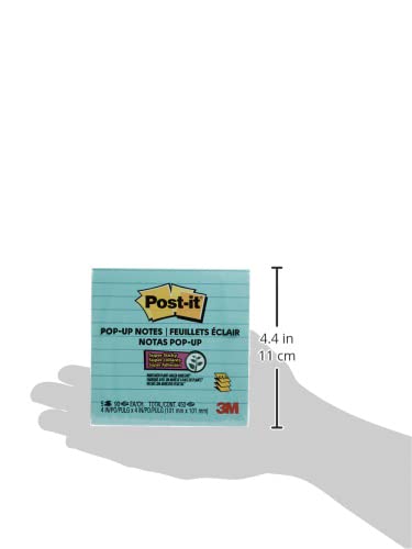 Post-it® Super Sticky Pop-up Lined Note Refills