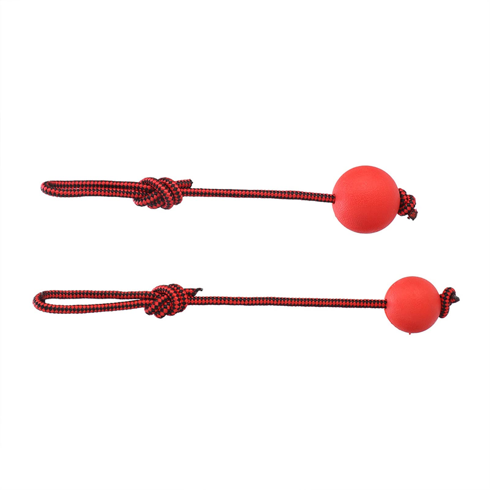 Qyebavge Dog Bite Training Ball with Rope – Durable Rubber Chew Toy for Dental Health, Interactive Play Pet Accessory