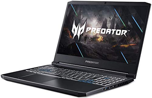 Acer Predator Helios 300 Gaming Laptop, i7-10750H, 15.6" FHD 144Hz IPS Display, WiFi 6, RGB Backlit Keyboard, HD Webcam, USB-C, HDMI, NVIDIA GeForce RTX 2060 6GB, Win 10 (32GB RAM | 1TB PCIe SSD)